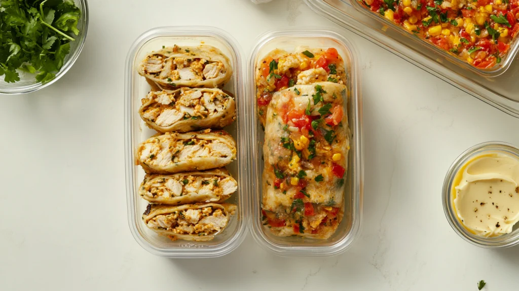 Cheesy Garlic Chicken Wraps – The Ultimate Quick