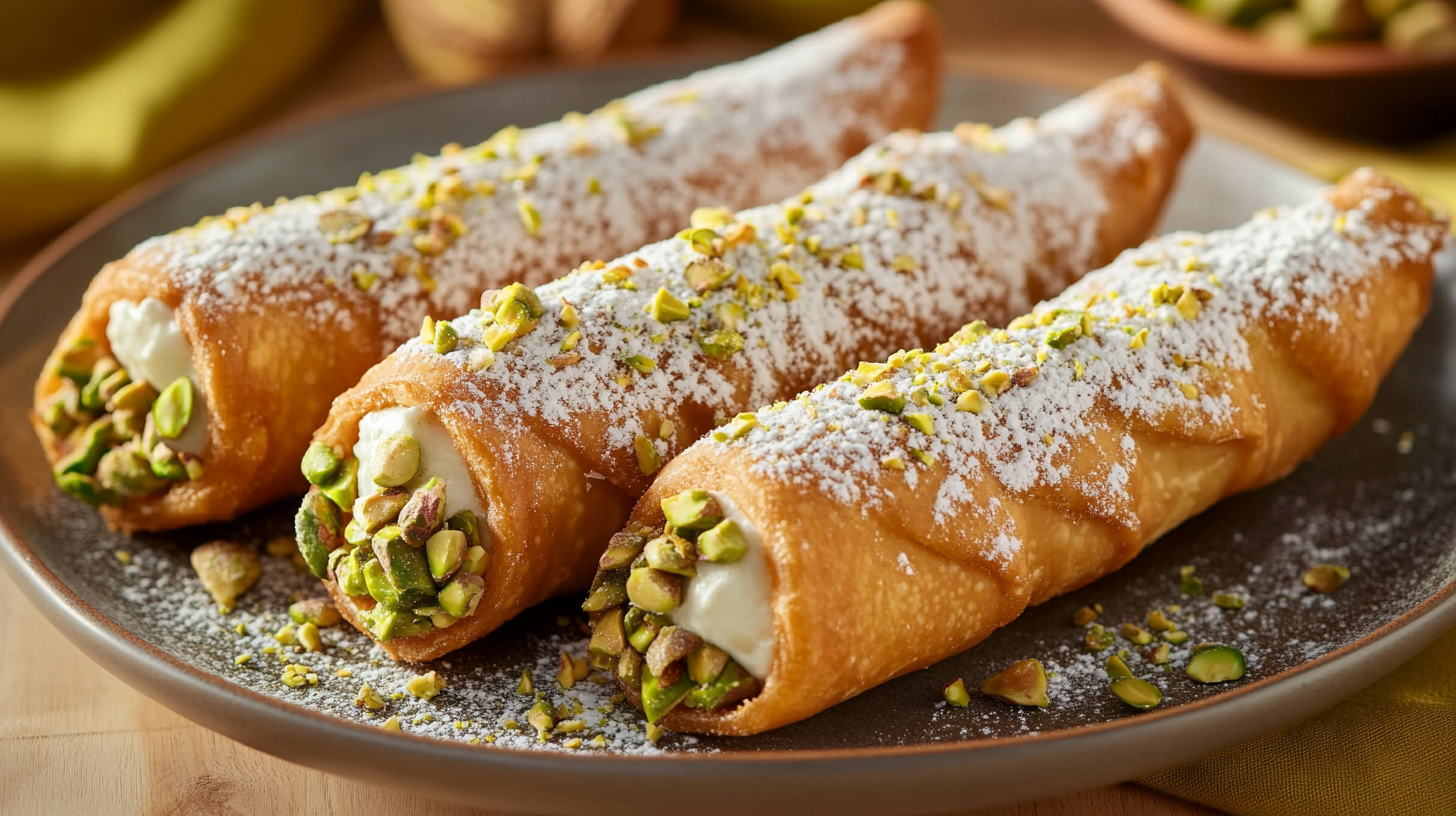 Pistachio Cannoli : best guide step by step