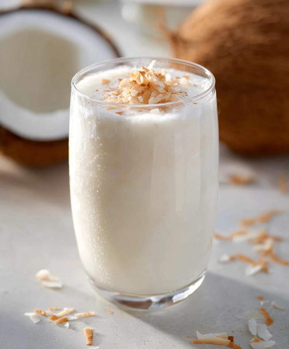 Fresh and Creamy Coconut Punch - MyWorldWideRecipe